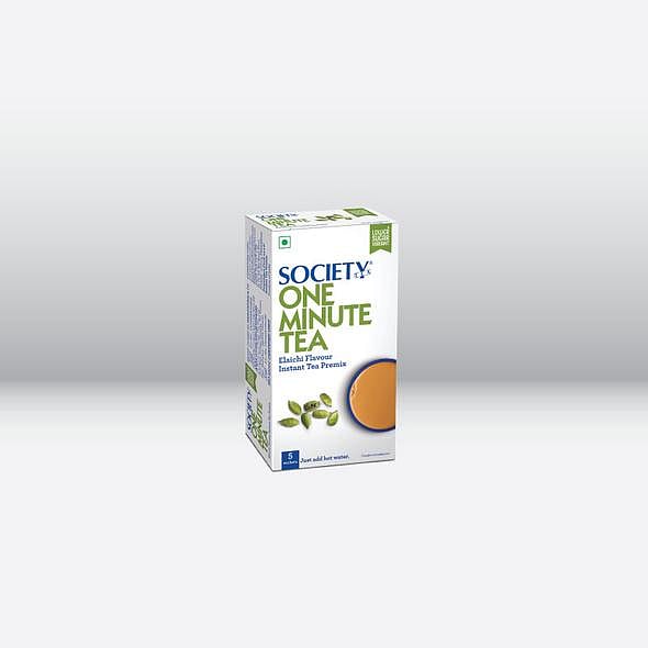 Society Tea's one minute tea low sugar variant with 65% less sugar