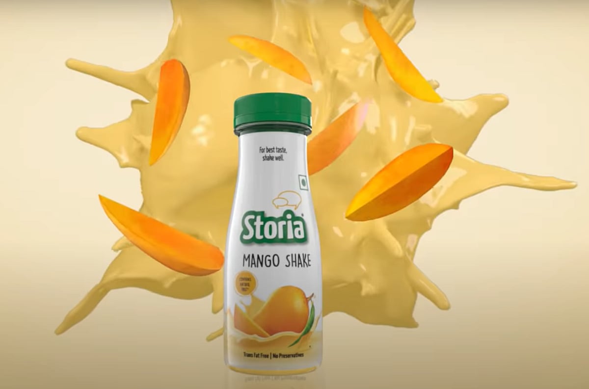 Storia launches 360-degree campaign for its fruit shakes
