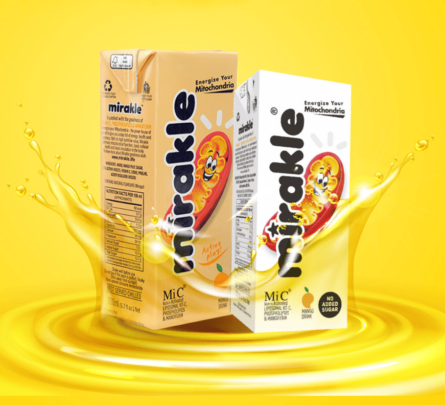 Mirakle, a health drink infused with Vitamin C to boost immunity