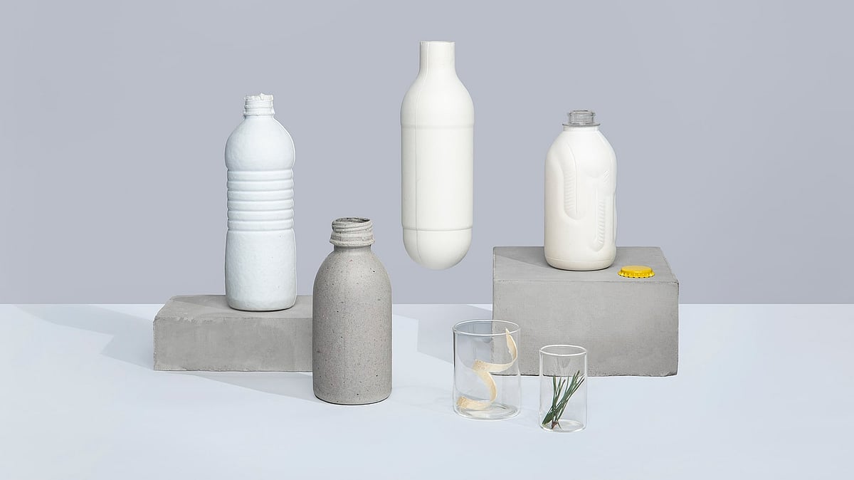 Paboco makes the paper bottle interactive to encourage recycling