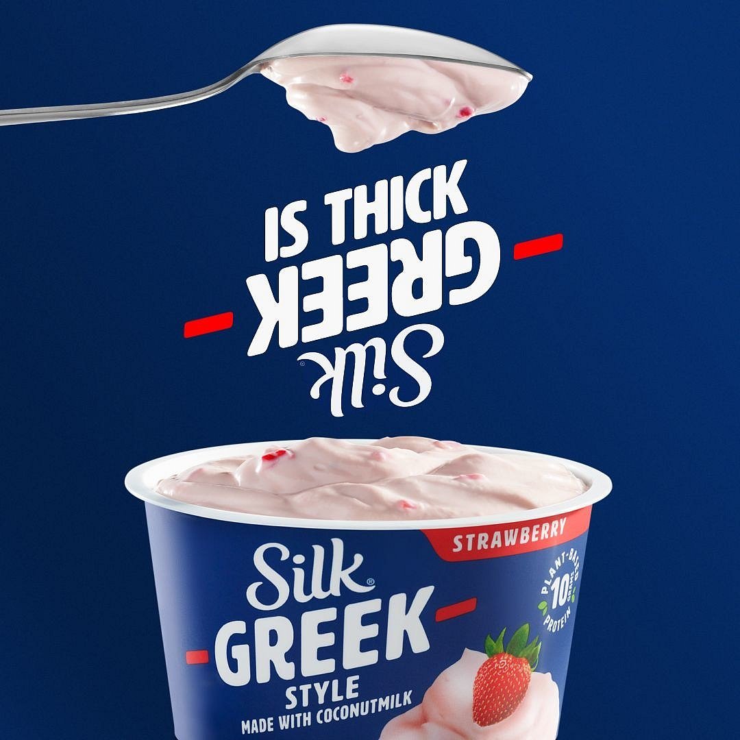 Danone introduces Silk Greek style coconut milk yogurt alternatives