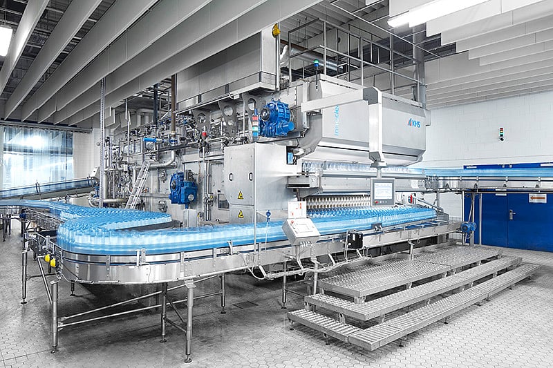 Bad Meinberger mineral water bottling plant relies on technology ...