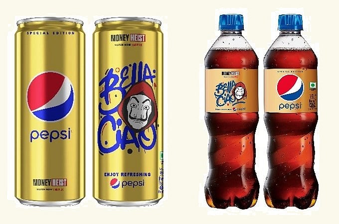 Pepsi launches limited-edition golden cans & packs