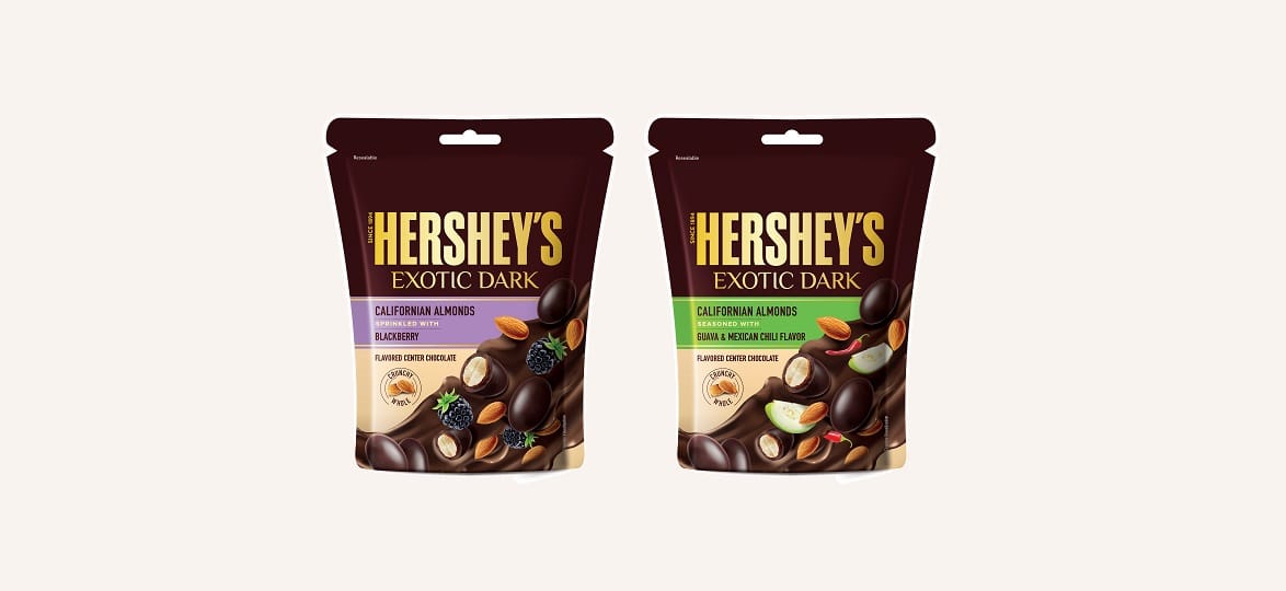 Hershey’s Exotic Dark adds two new flavors to its range