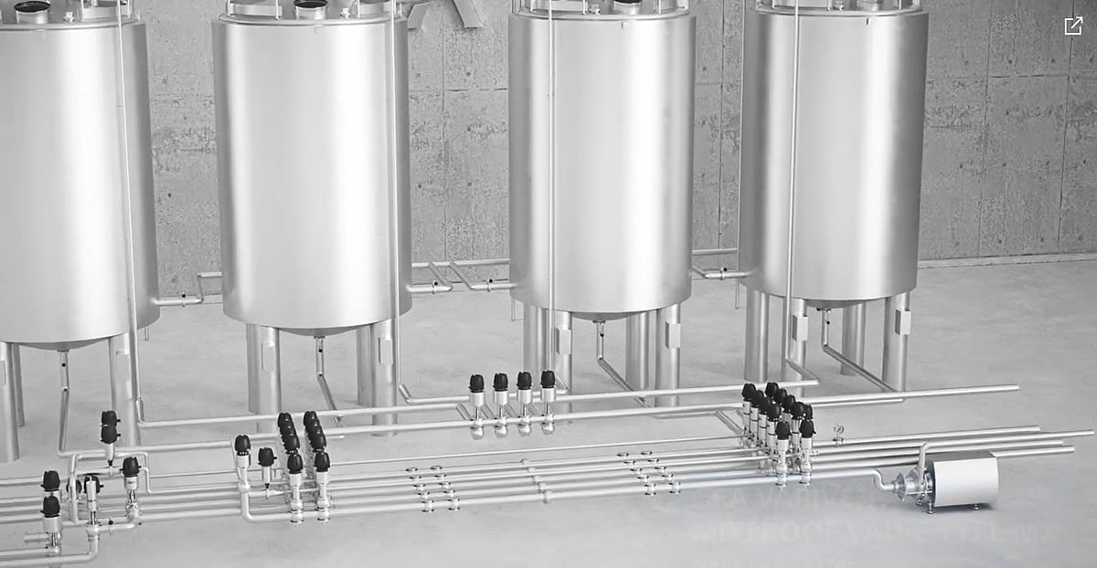 GEA valves improve safety for hygienic production