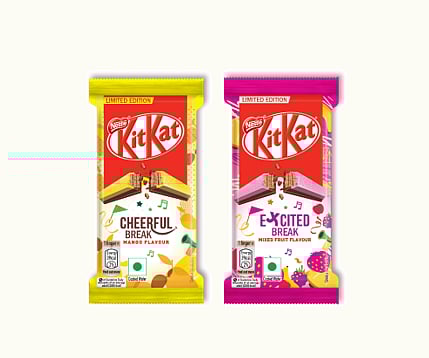 KITKAT launches Moodbreaks range with multi-color KITKAT fingers in ...
