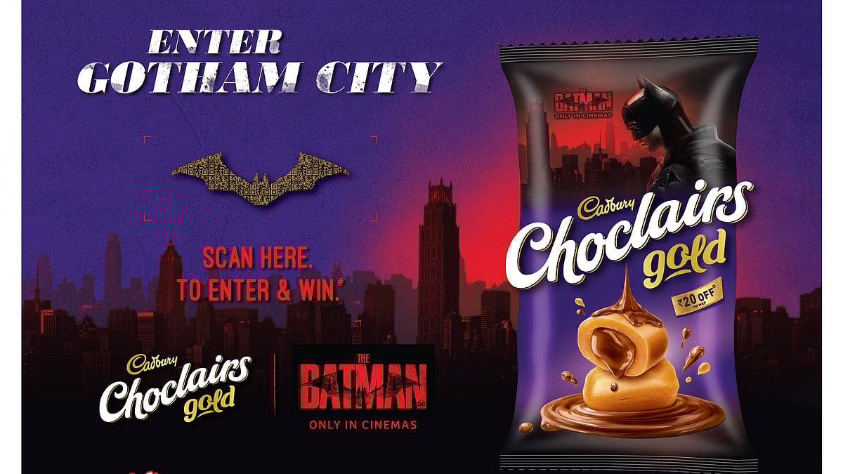 Cadbury Choclairs launches limited-edition Batman Packs