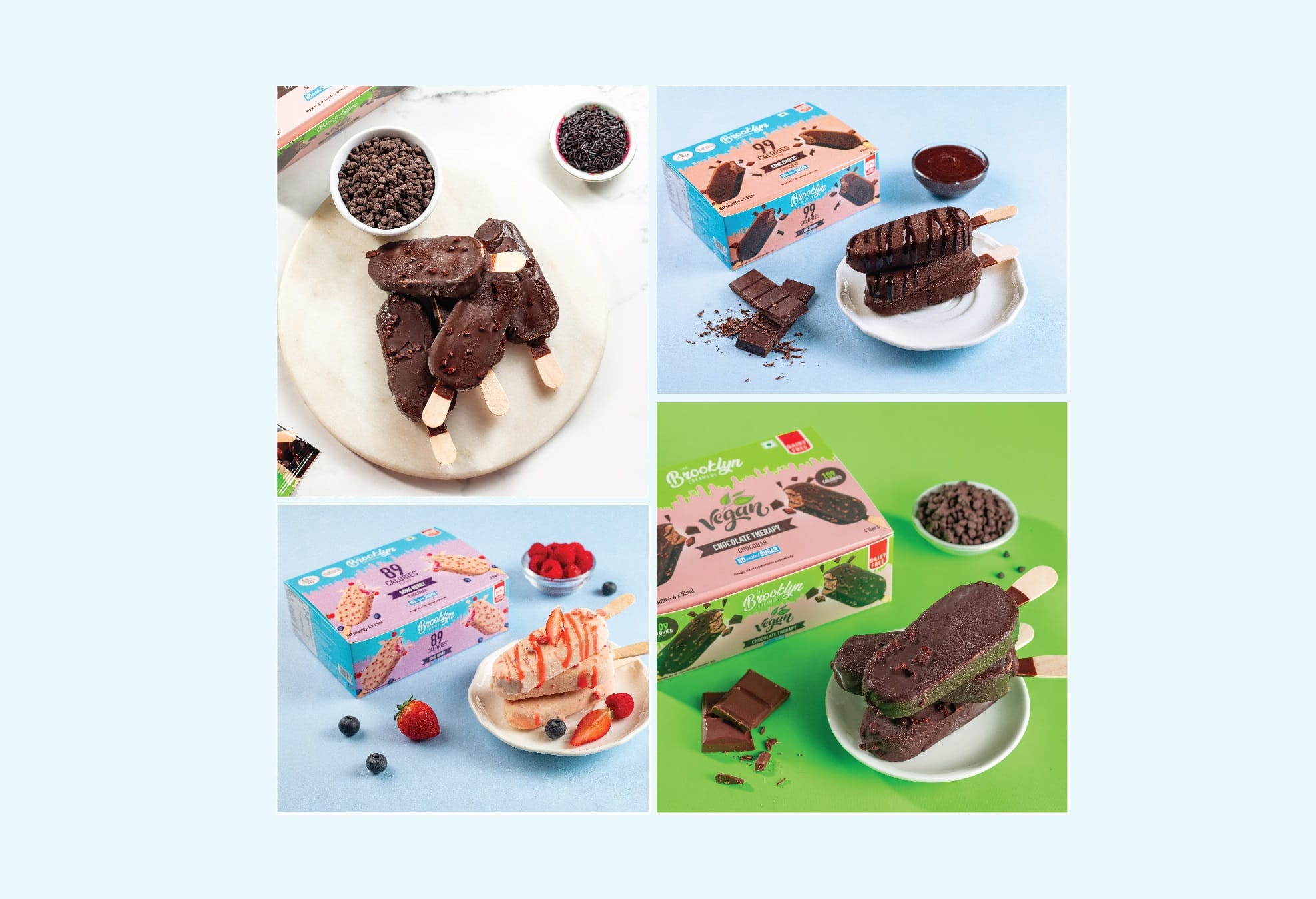 The Brooklyn Creamery introduces low-calorie and vegan chocobars