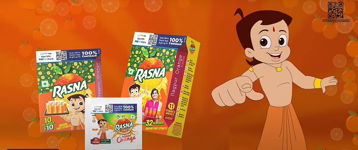 Rasna to launch new packaging through ads on multiple channels