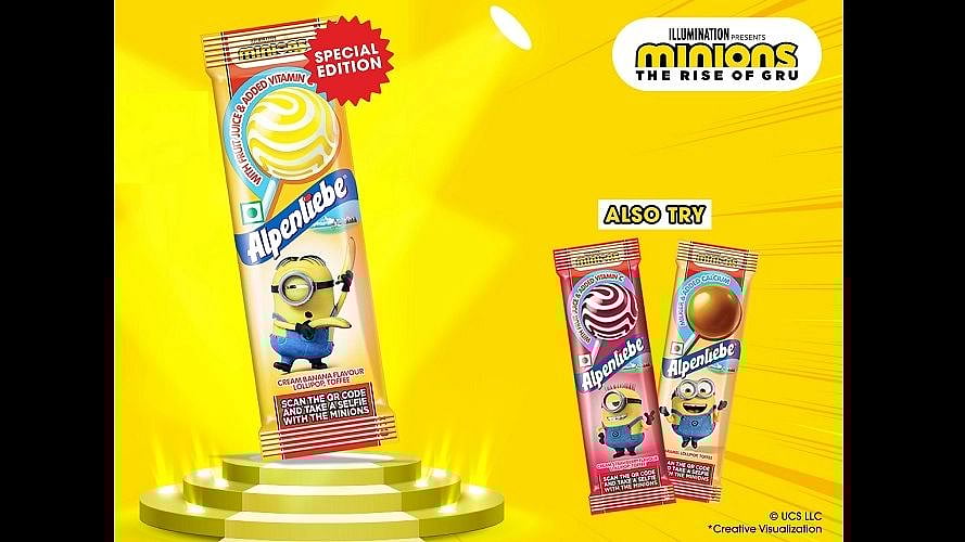 Alpenliebe & Universal Studios partner to introduce limited edition Alpenliebe Cream Banana Lollipop