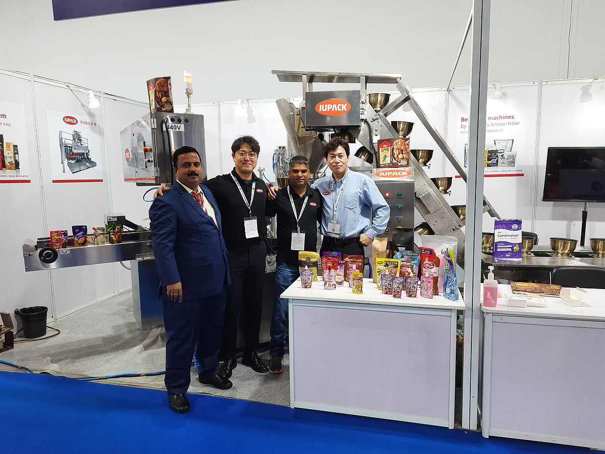 Jupack, a Korean packaging company, displayed its newest technology at ...