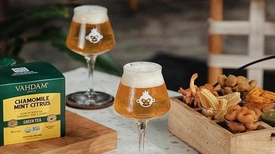 Bira 91 partners with VAHDAM India to launch the Chamomile Tea Lager, a ...