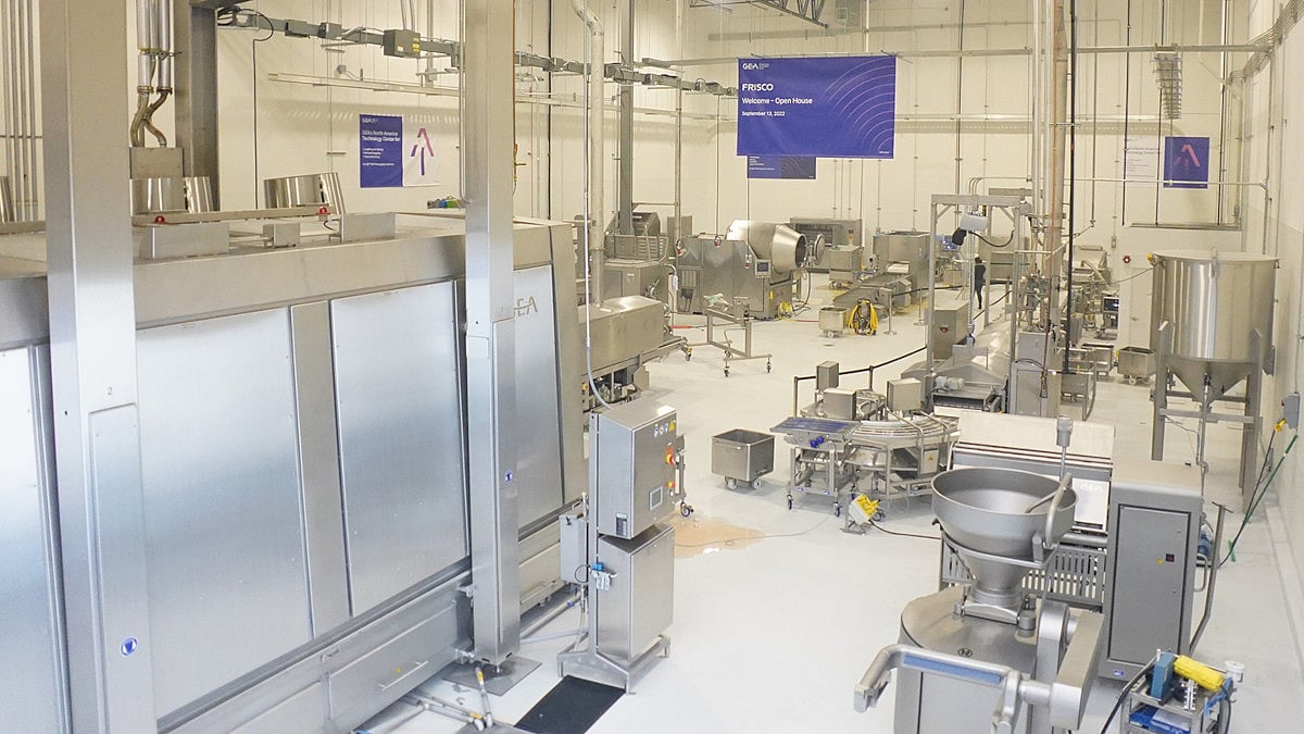 GEA opens north American technology center for food processing and packaging