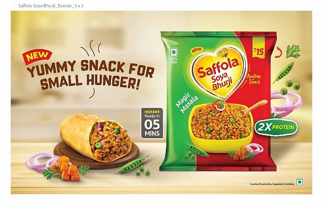 Marico launches Saffola Soya Bhurji