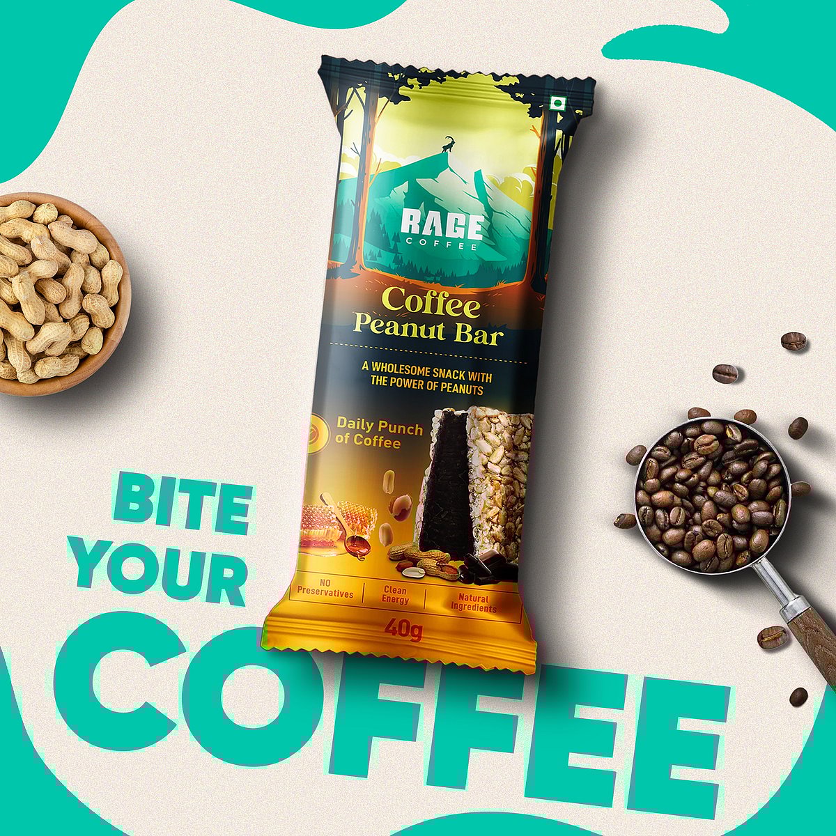 Rage Coffee launches caffeine bars and cookies