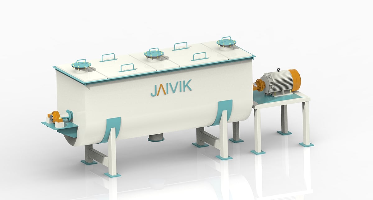 Jaivik Ribbon Blender for dry pre-processed granules and powders