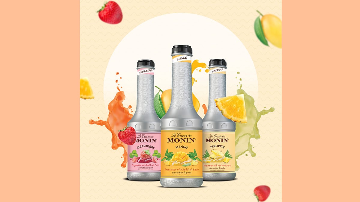 MONIN brings three new fruity flavors for their Indian connoisseurs