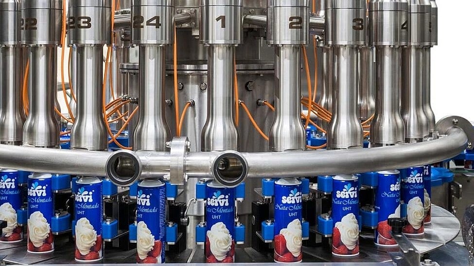 Serac and Budé Group developed net weight aseptic monobloc filler ...