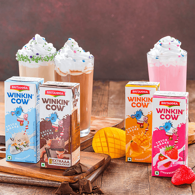 Britannia's Winkin' Cow: Revolutionizing the milkshake experience