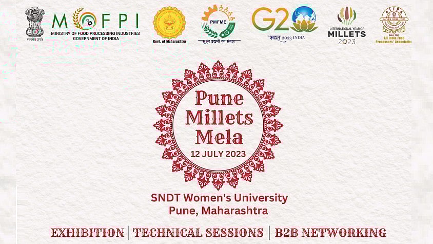 'Pune Millets Mela' at SNDT Women’s University, Pune on 12 July 2023