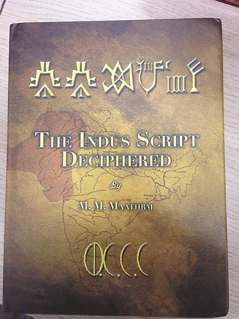 The Major Story to The Indus Script Deciphered: 4 books that are just out