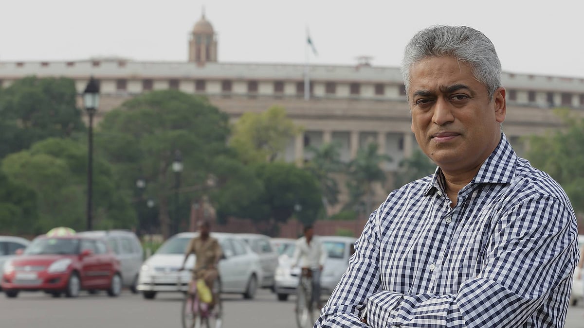 Fact check: No, Rajdeep Sardesai wasn't dancing to celebrate AAP victory