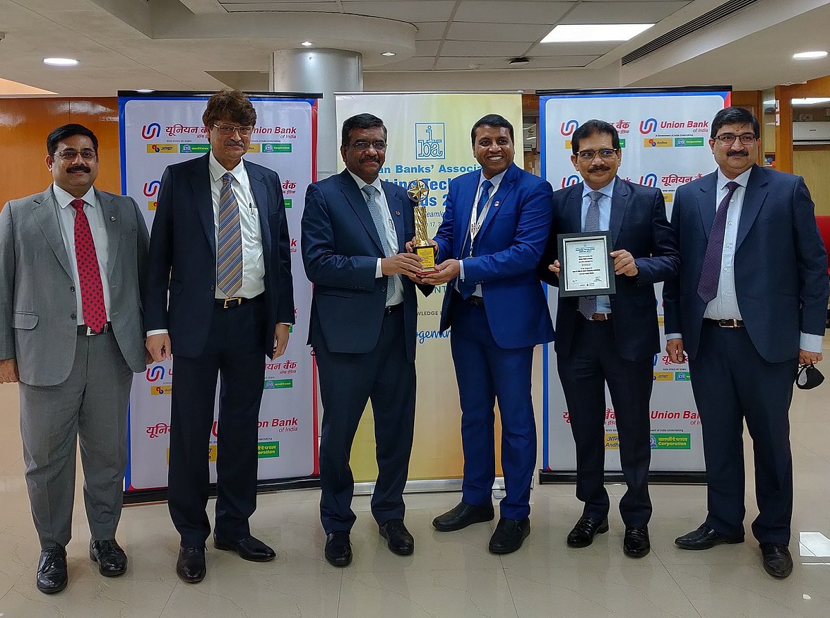 Union Bank Of India Bags Prestigious IBA Award union-bank-of-india-bags-prestigious-iba-award