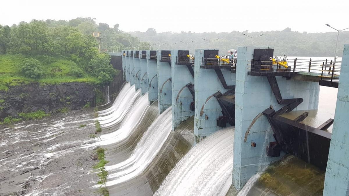 MP Weather Update: Heavy Rains Wash Away Check Dam In Betul, Tapti ...