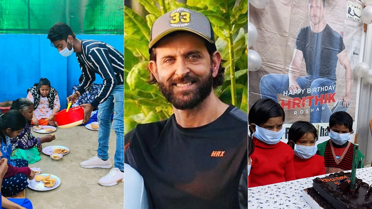 Watch: Hrithik Roshan's fans across the country undertake charity work ...