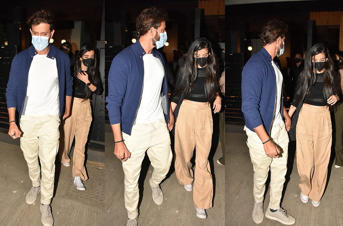 PHOTOS: Hrithik Roshan spotted hand-in-hand with mystery woman post ...