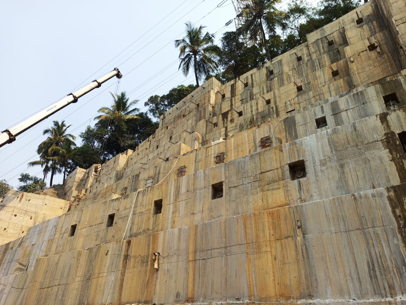Retaining Wall Landslide