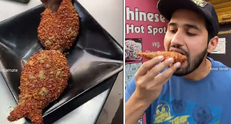 Watch video: Delhi eatery prepares 'Veg' fish fry, netizens react