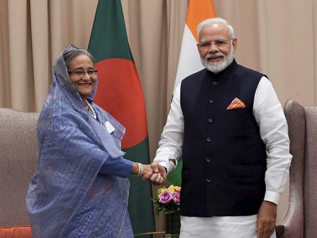 Sheikh Hasina thanks PM Modi for evacuating Bangladeshi nationals from ...