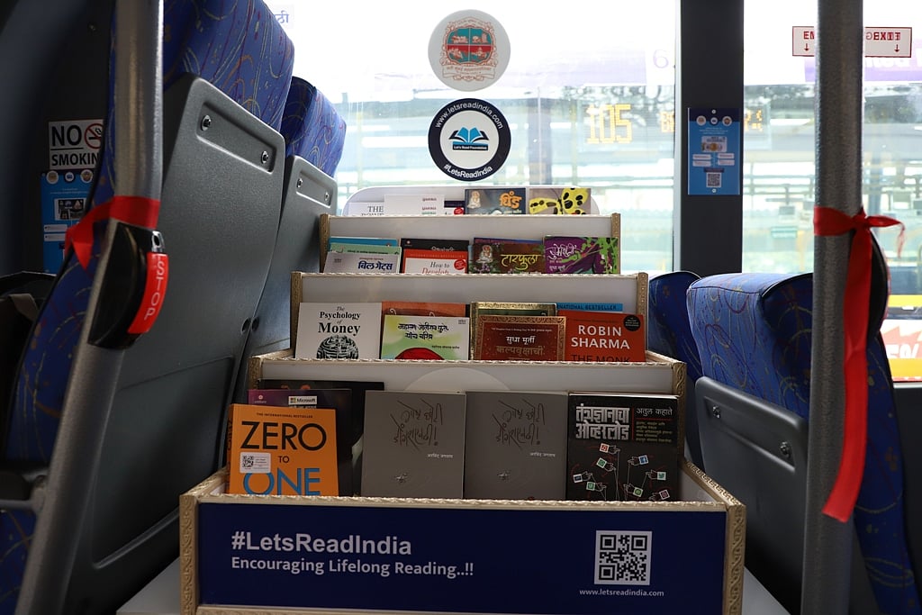 Navi Mumbai: NMMT introduces mobile library in long-route buses; see pics