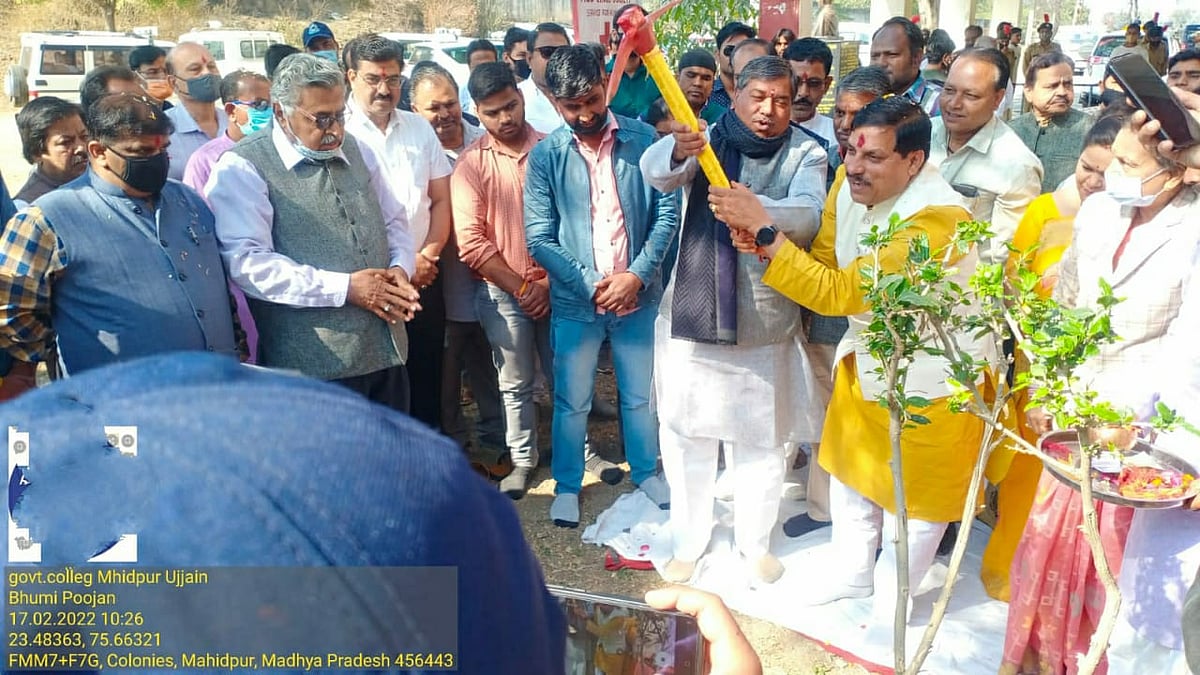 Mahidpur: Mohan Yadav performs bhoomi poojan of Rs 1.83 cr civil works ...