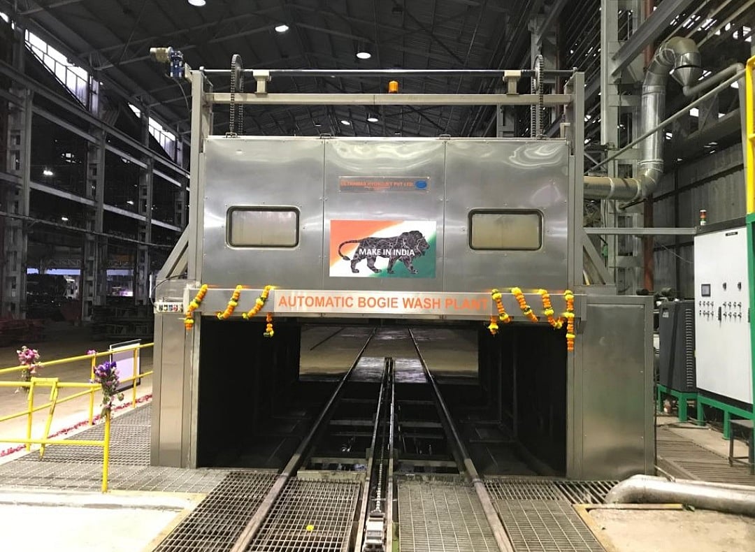 Mumbai: Central Railway installs 'Automatic Bogie Wash Plant' at ...