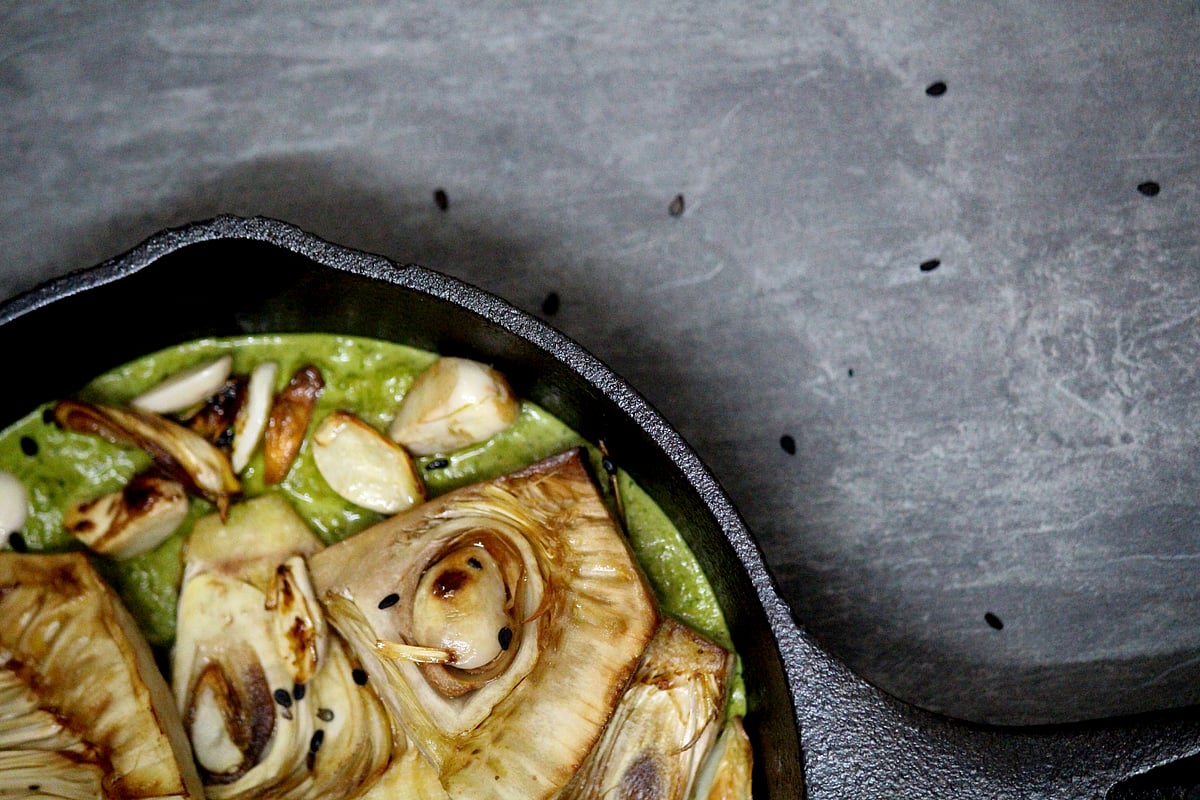 Eat Drink Repeat: Jackfruit steaks with Ridge Gourd Peel Chutney, a ...