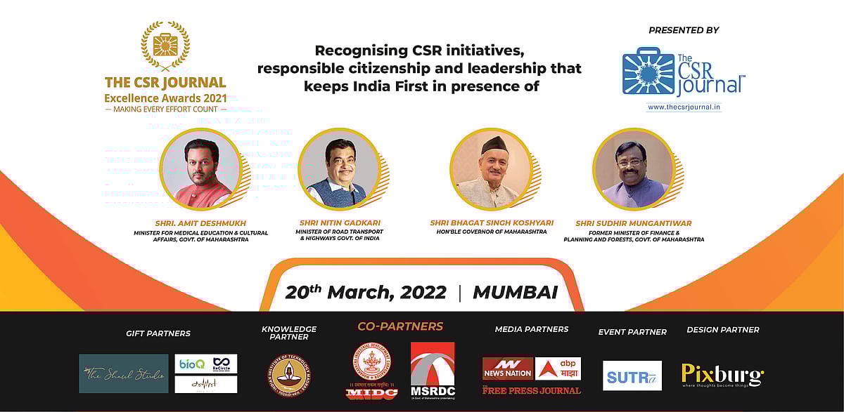 Fourth Edition of The CSR Journal Excellence Awards presented by The ...