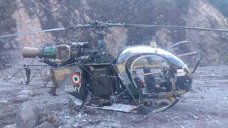 India Army's Cheetah helicopter crashes in J&K's Gurez sector; co-pilot ...