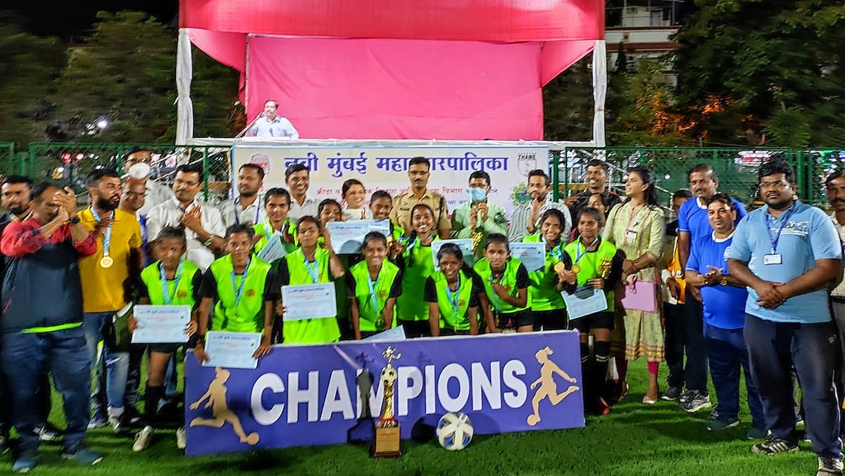 Navi Mumbai: Airoli ward team wins NMMC’s Football Premier League