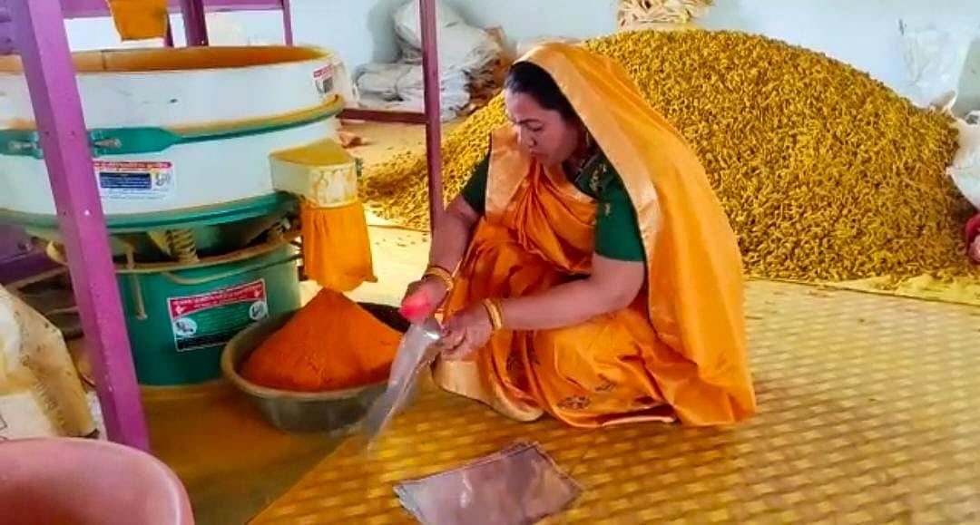 Turmeric adds spice to the lives of Barwani women