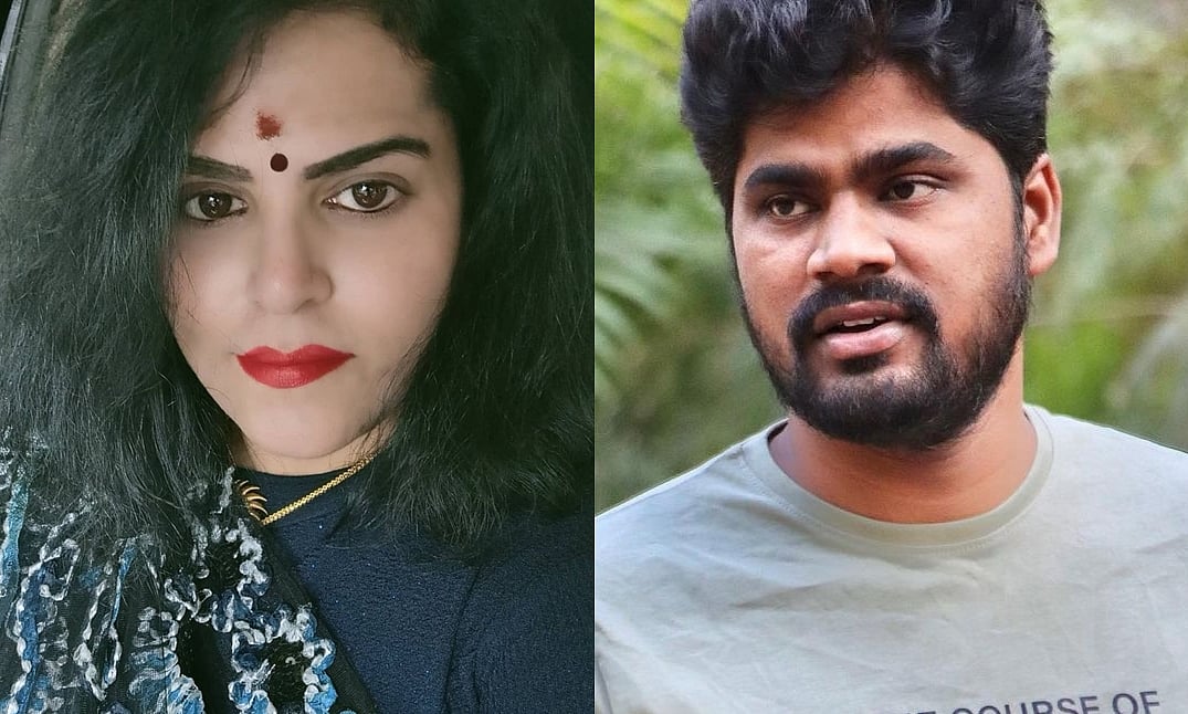 Watch: Tollywood actress Karate Kalyani and YouTuber Srikant Reddy ...