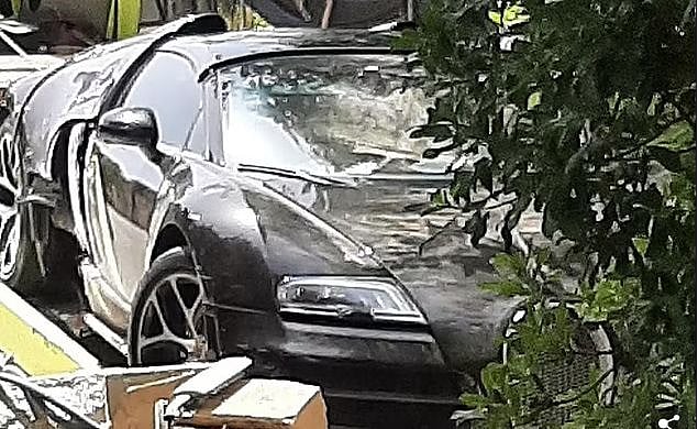 Manchester United’s star footballer Cristiano Ronaldo’s £1.7m Bugatti ...