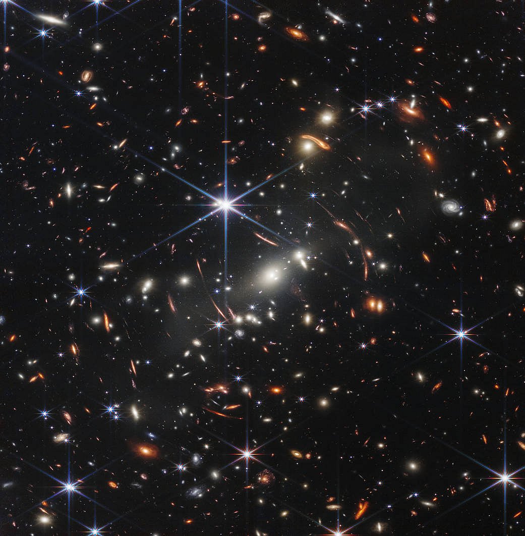NASA unveils first image of earliest galaxies formed after Big Bang
