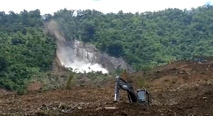 Manipur: Another landslide hits near the tragedy site at Noney
