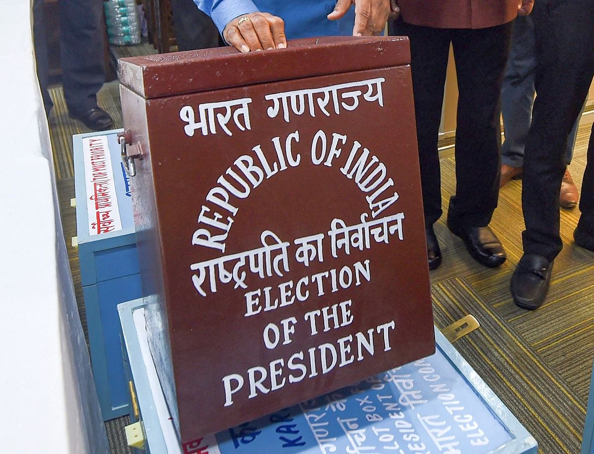 Presidential elections: Ballot boxes of start reaching Delhi, counting ...