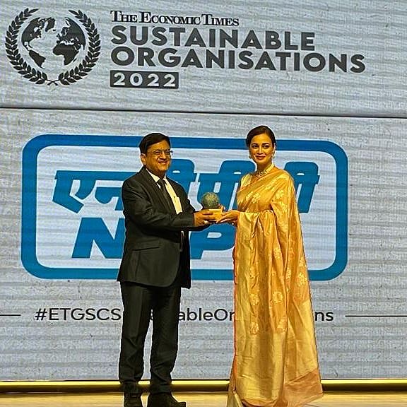 NTPC recognised as "Sustainable Organisation”