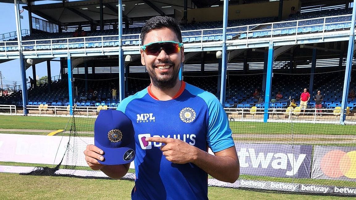 Watch Video: Avesh Khan receives India cap ahead of 2nd ODI v West Indies