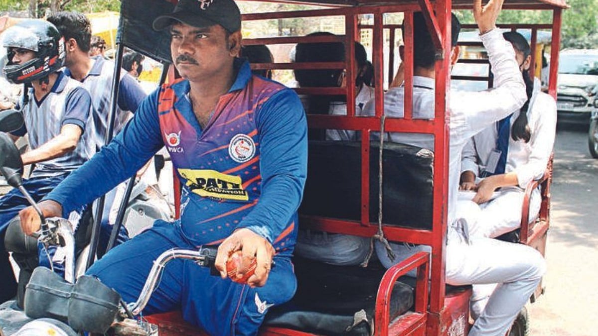 Who is Raja Babu? Once Divyang cricketer, now sells milk and drives e ...