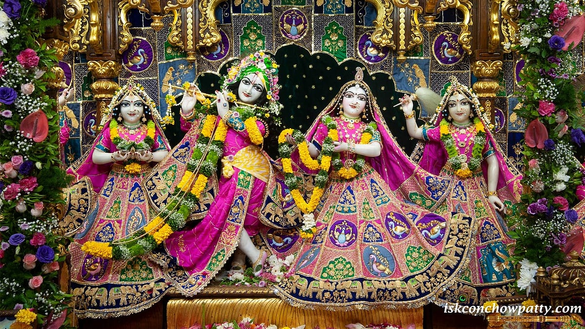 ISKCON temple celebrates Janmashtami with fervour; offer 1008 litres of ...